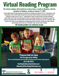 Virtual Reading Program | New Heights Educational Group, Inc.